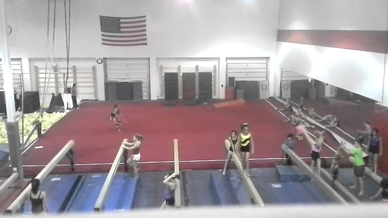 Level 3 floor routine - YouTube