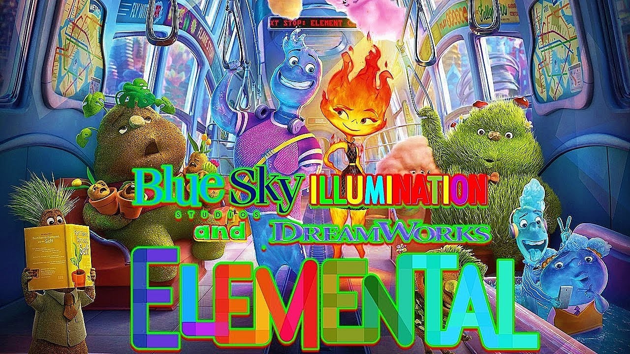 Blue Sky Studios ILLUMINATION and DreamWorks Elemental - Opening Logos ...