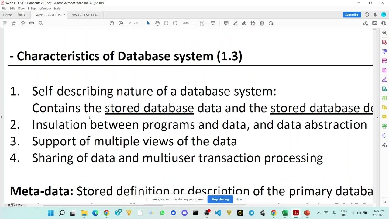 Introduction to databases (Chapter 1) - YouTube