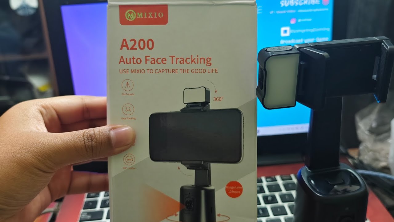 unboxing Mixio A200 Auto Face Tracking - YouTube