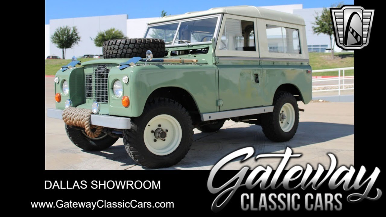 1971 Land Rover Series IIA 88 #2148-DFW Gateway Classic Cars of Dallas ...