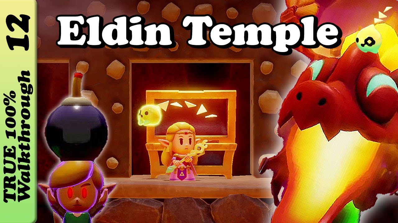 Eldin Temple & All Post Temple Quests Full Walkthrough TRUE 100% Zelda ...