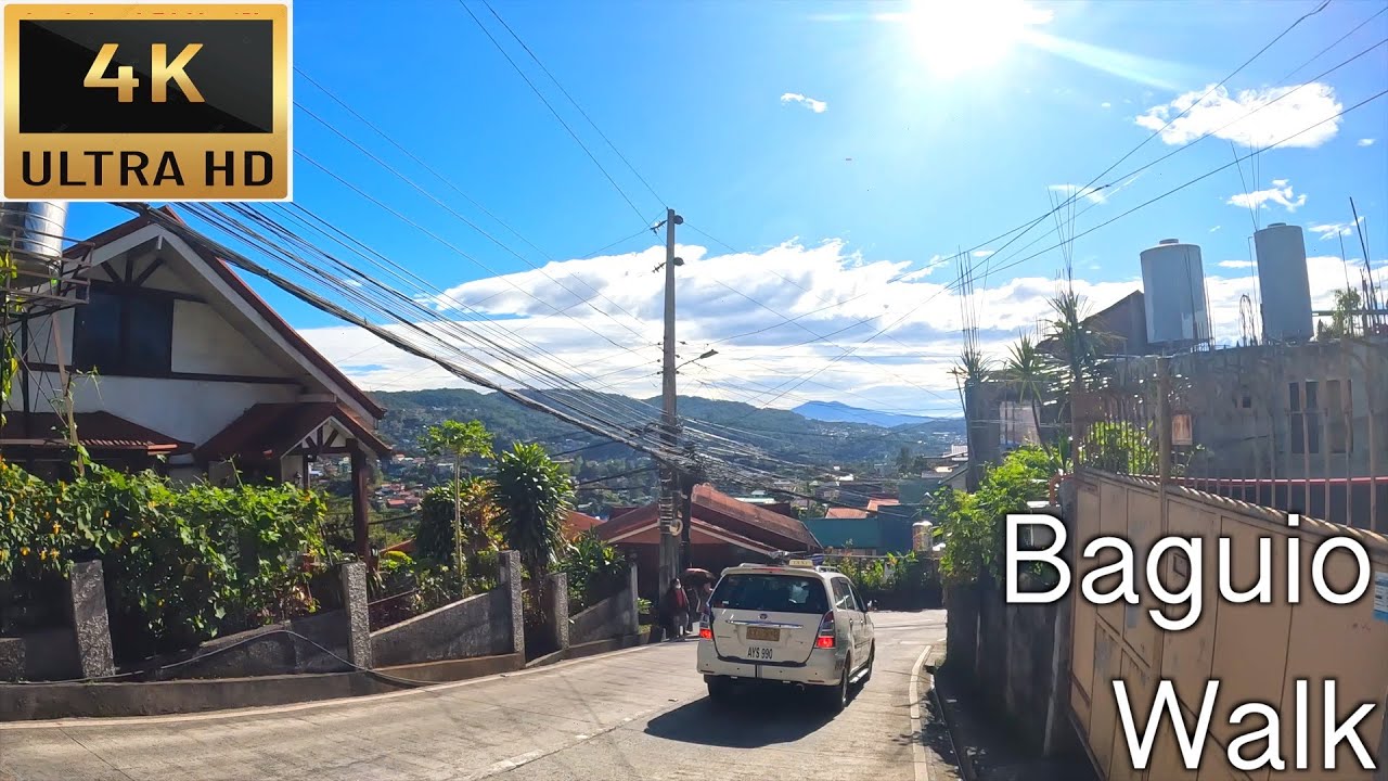 【4K】Baguio Walk（バギオ散歩） - YouTube