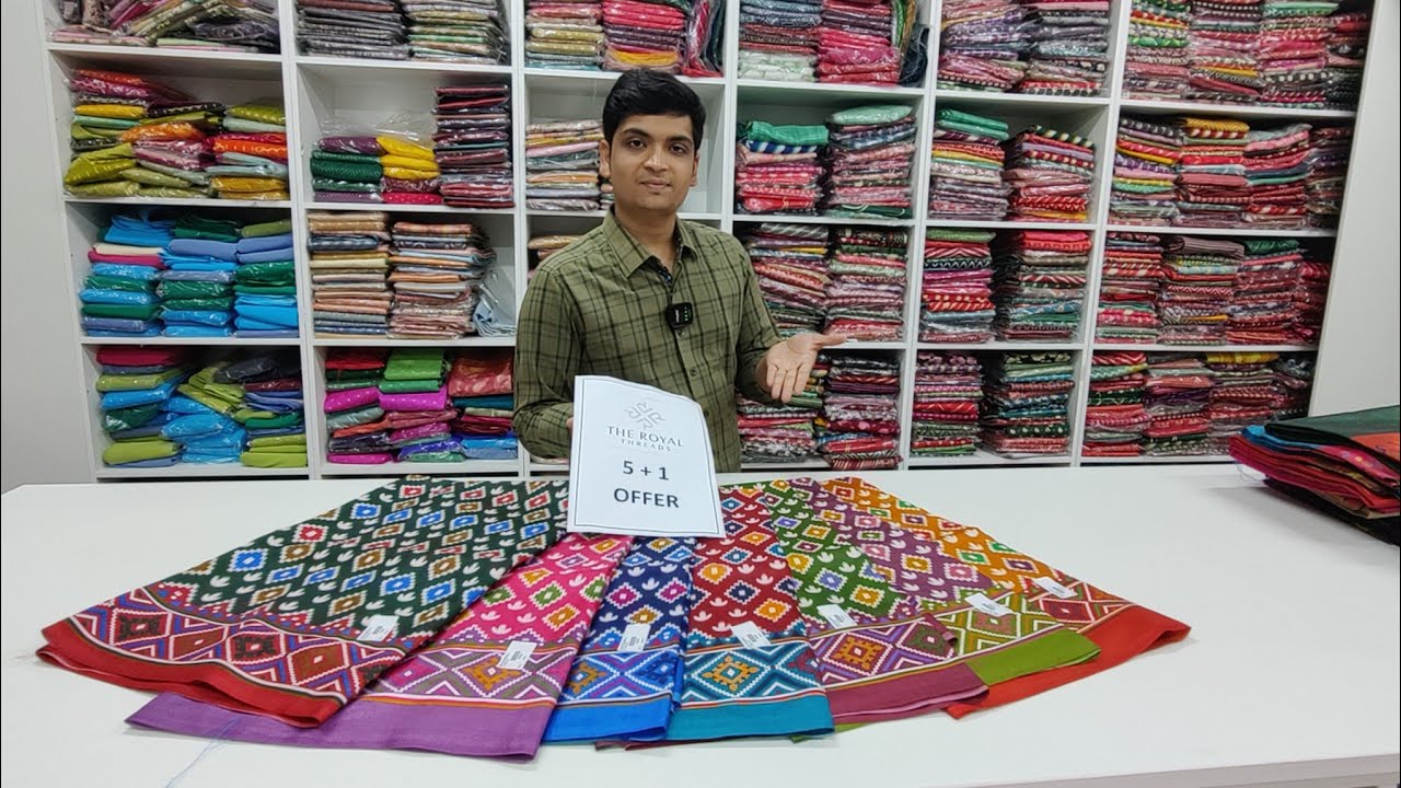 The Royal Threads | Buy 5 sarees and Get one Saree Free | Super ...