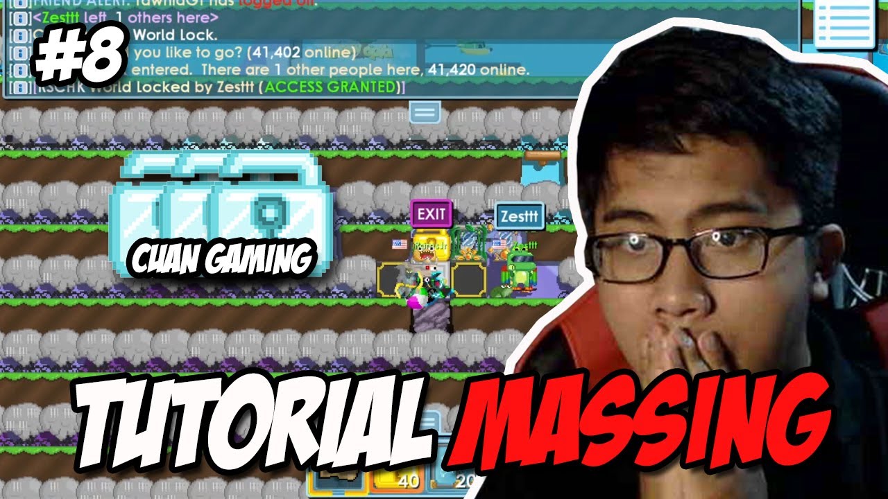 Tutorial Massing di Growtopia Untuk Pemula | Noob To Pro #8 - Growtopia Indonesia - YouTube