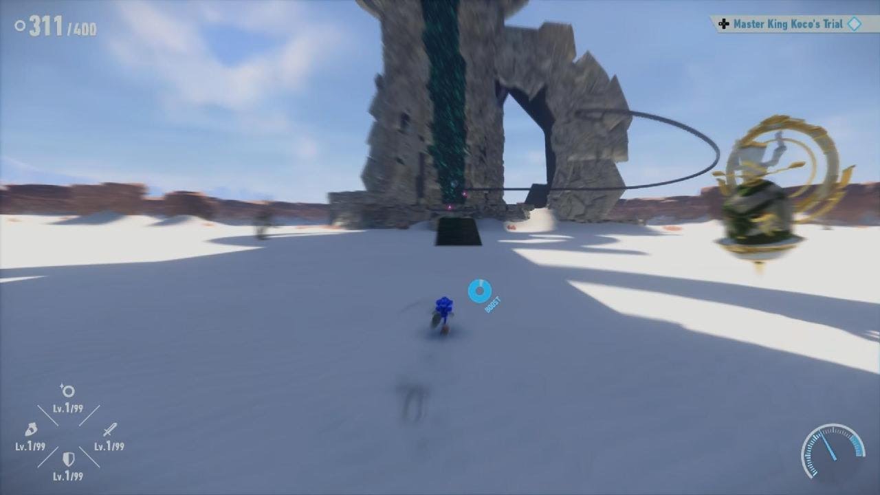 SONIC FRONTIERS_DLC Master King Koco's Trial Hard Difficulty - YouTube