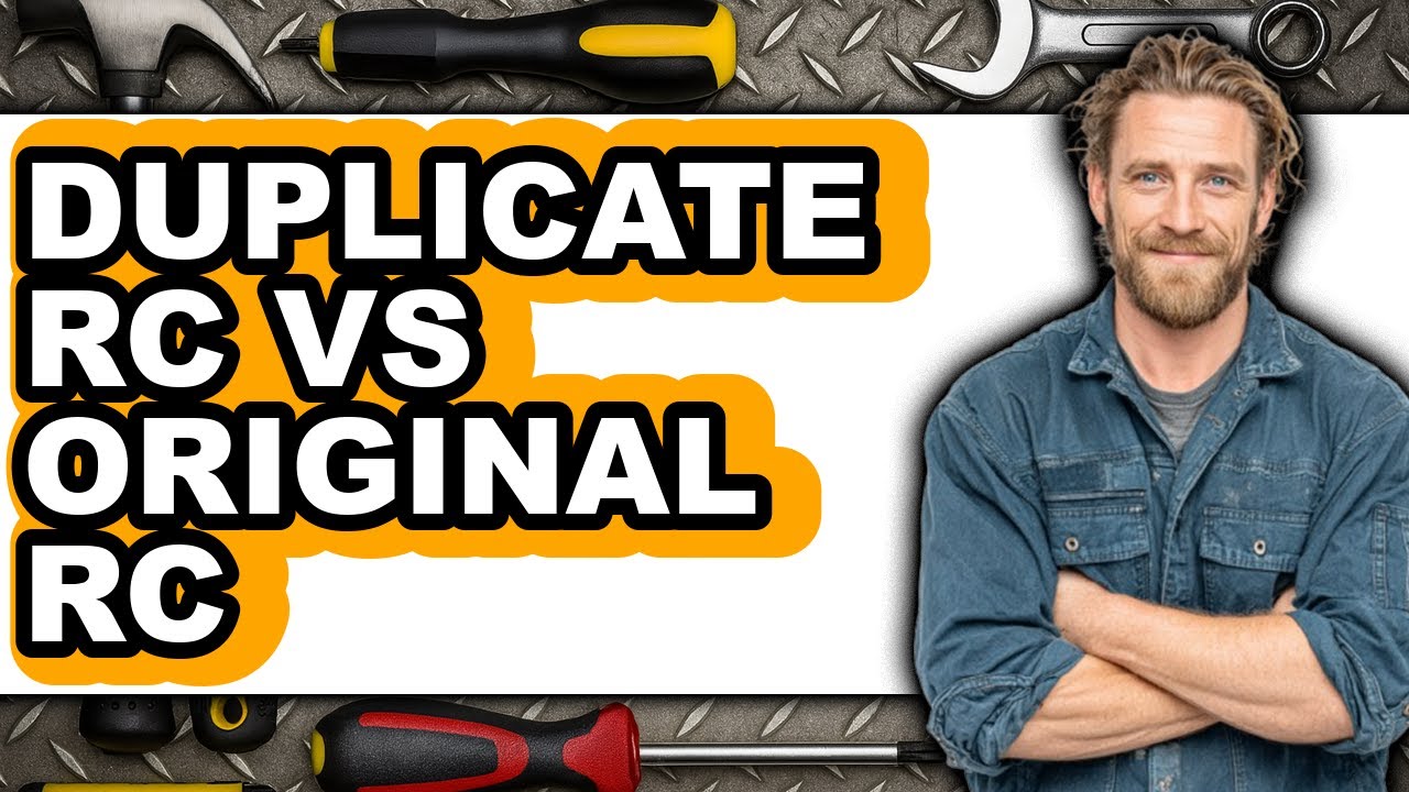 Duplicate RC Vs Original RC - Comparison - YouTube