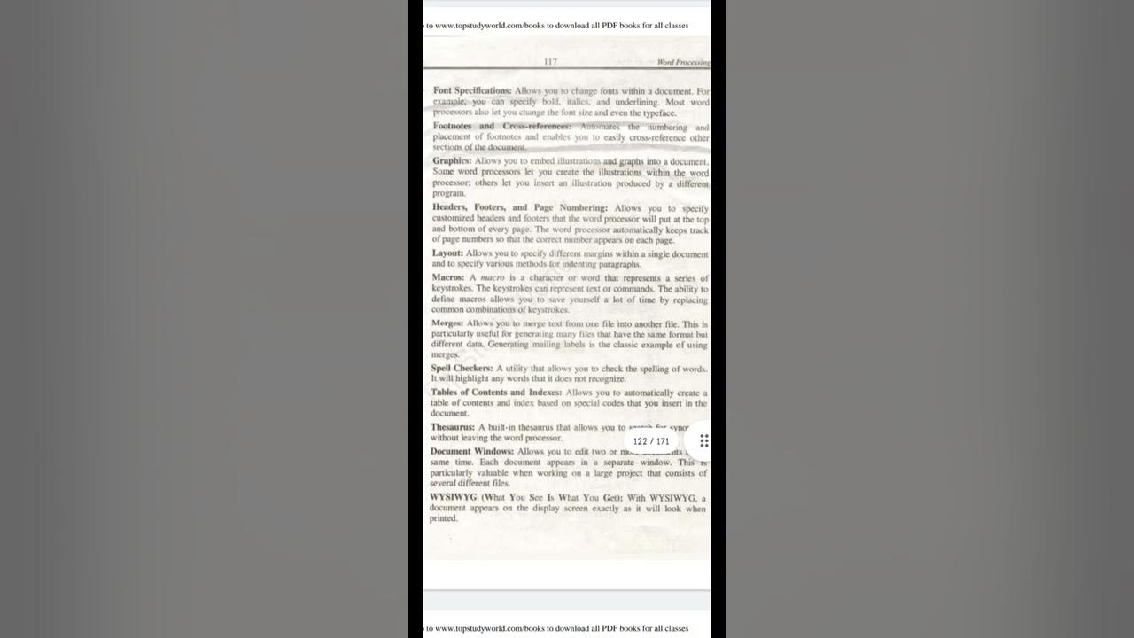 What is word processor and full featured word processor??#word 💯 - YouTube