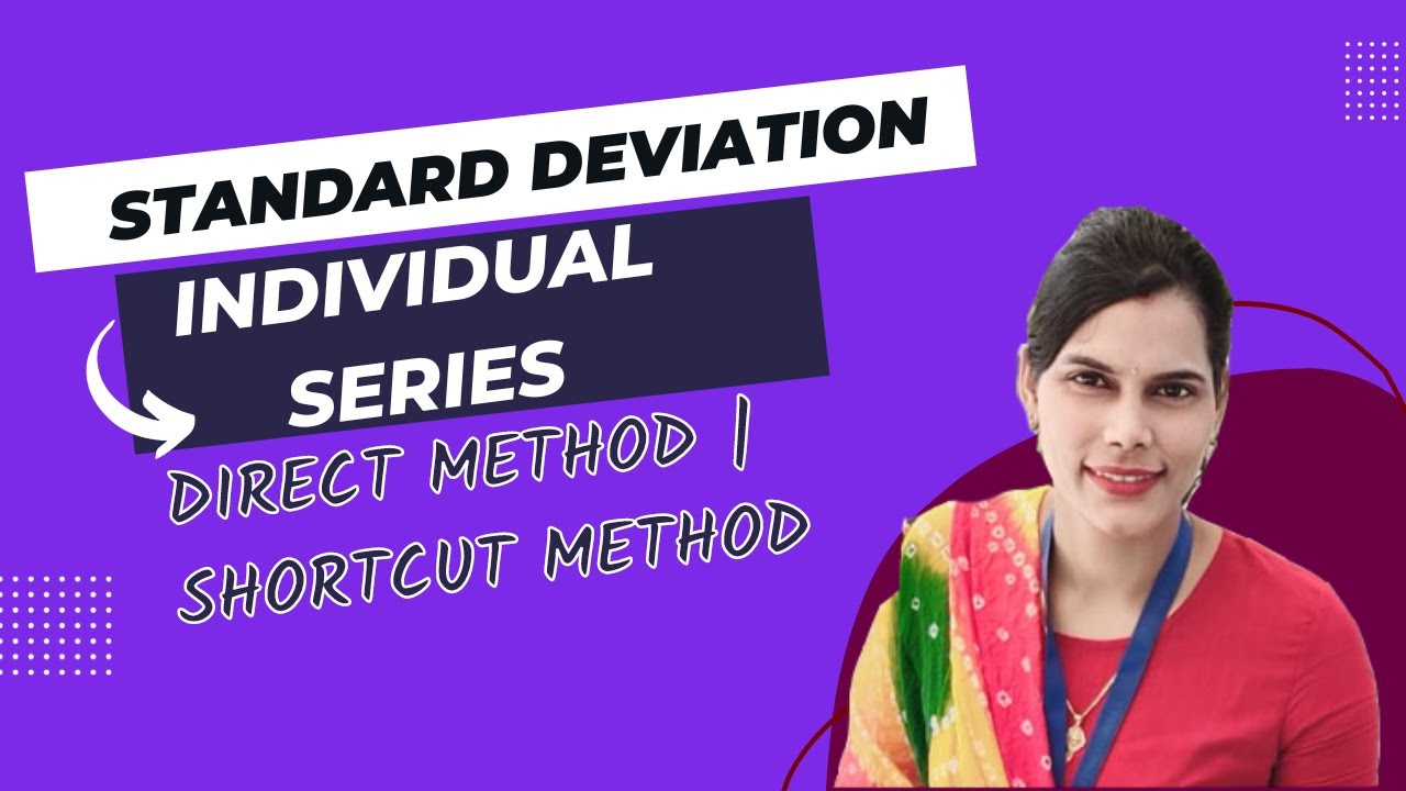 standard deviation | individual series - YouTube