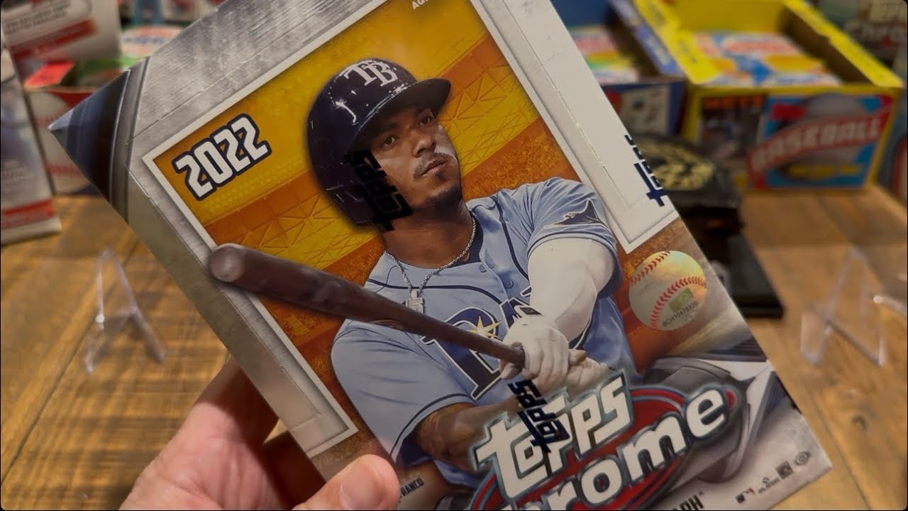 Let’s rip a 2022 Topps chrome hobby box! - YouTube