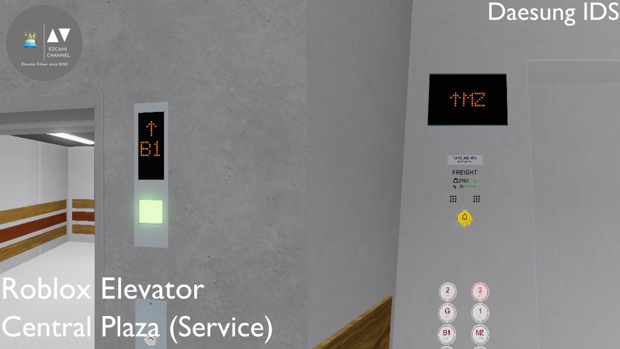 (Roblox) Daesung IDS Traction Elevator - Central Plaza (Service) - YouTube