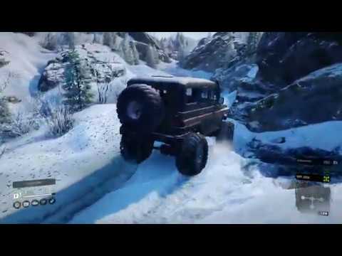 SnowRunner Gameplay Opening up new garage and Alaska Garage - YouTube