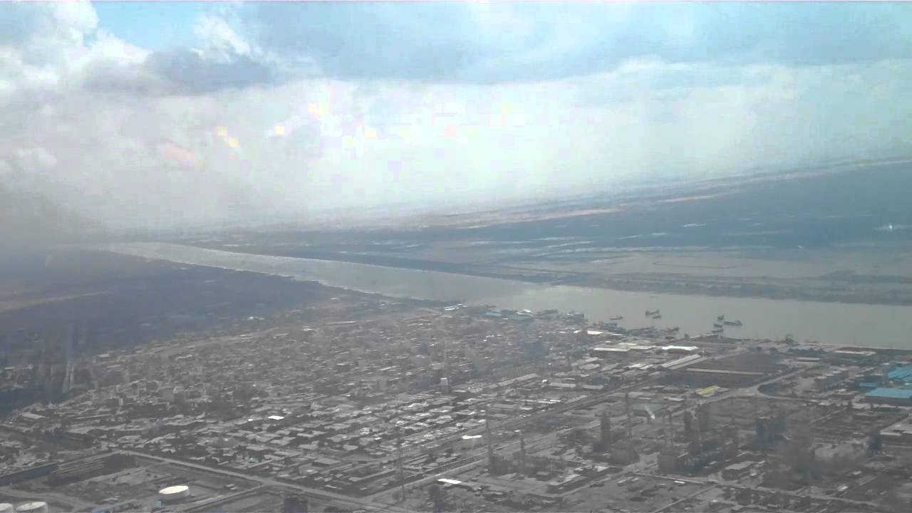 Abadan-Landing in Abadan International airport آبادان - فرود در فرودگاه ...