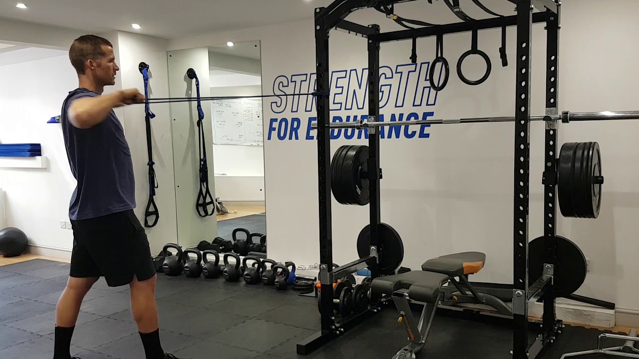 Banded Face Pull - YouTube