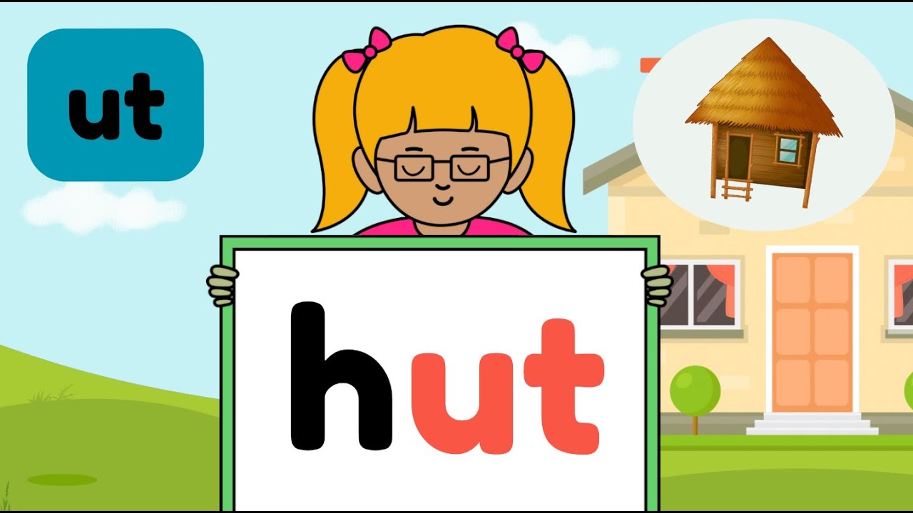 Learn Fun Word Families With Pictures! Short 'U' - YouTube