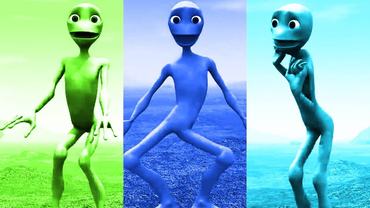Alien dance | Funny alien | Dame tu cosita | Funny alien dance | Green ...