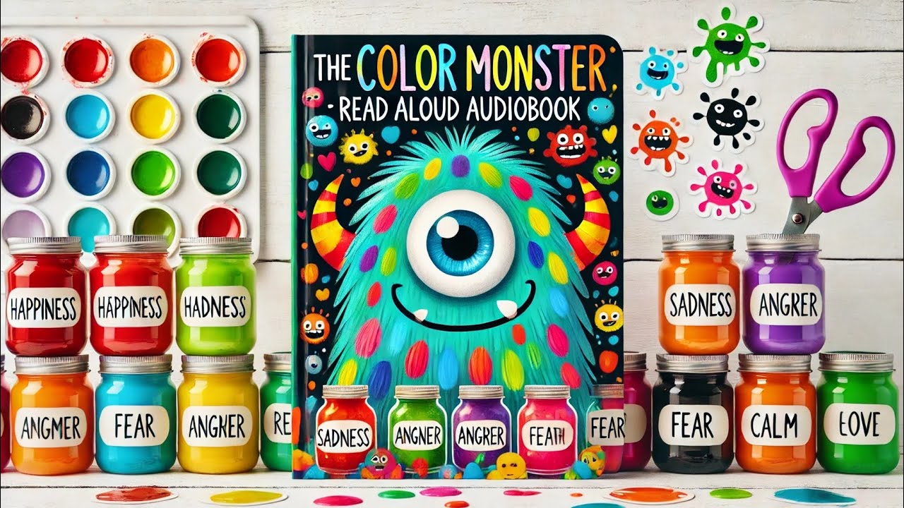 The Colour Monster - A Read-Aloud Story for Kids | Learning Emotions ...
