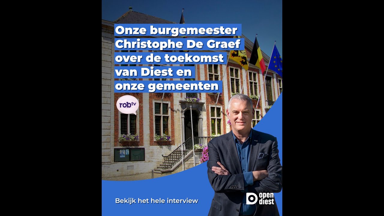 Christophe De Graef op ROB TV - YouTube