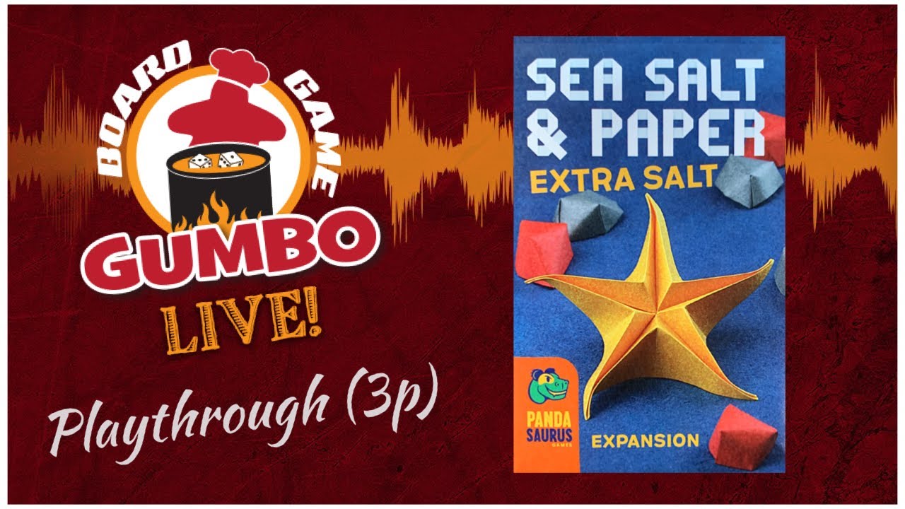 Sea Salt & Paper with Extra Salt - YouTube