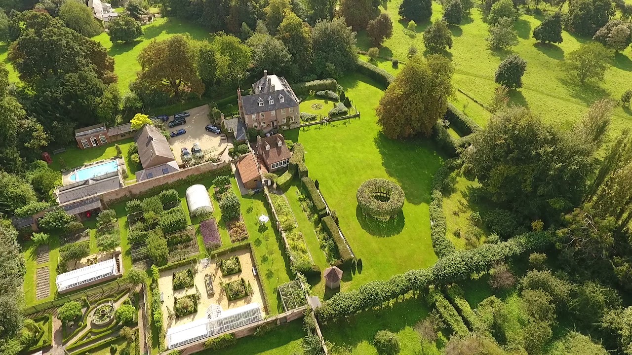 Conock Old Manor - Aerial View - 2016 - YouTube