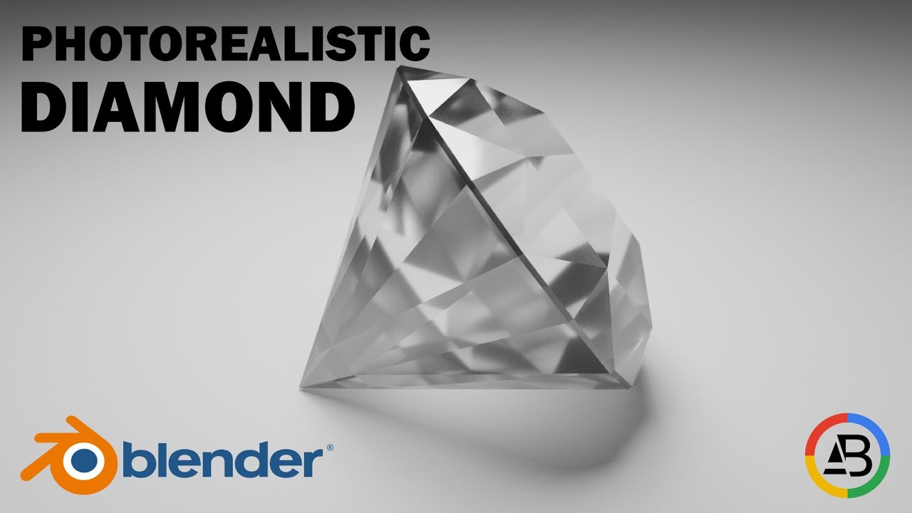 Create a PHOTOREALISTIC Diamond in Blender Complete Beginner to Pro ...