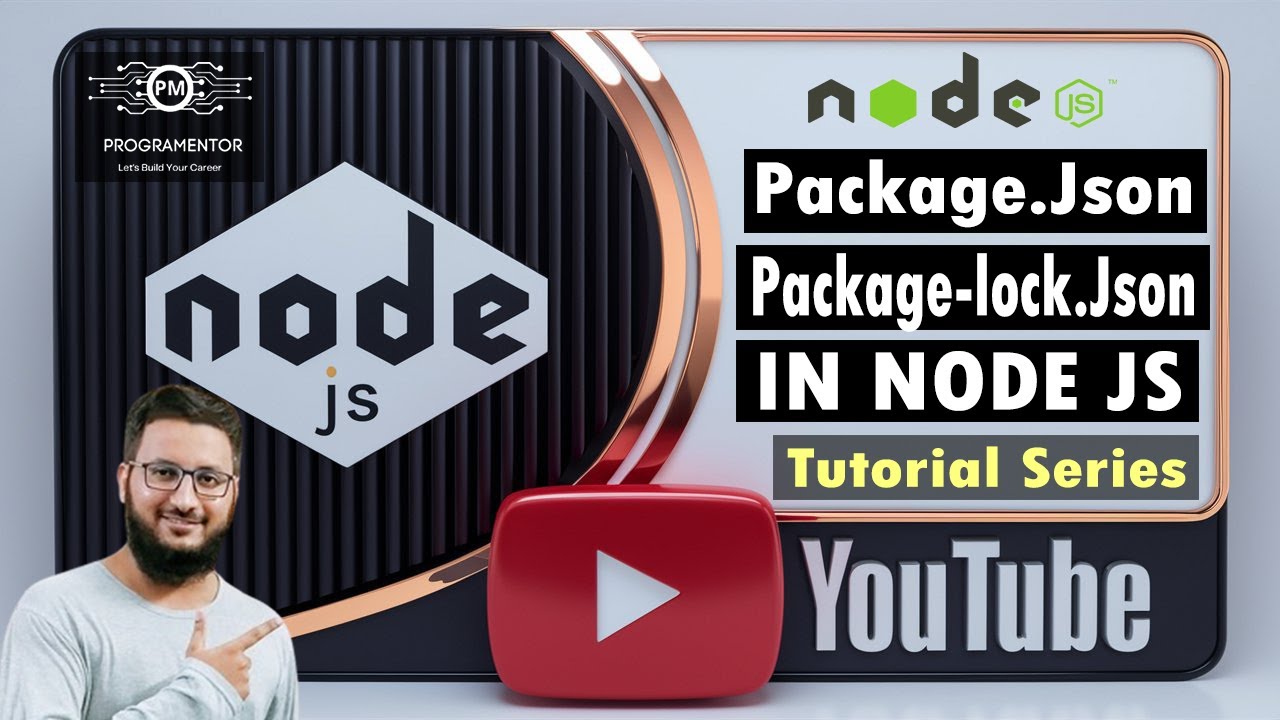 6 | Package.json and Package-lock.json In Node JS | Easy Expanation | Node JS Tutorial (Hindi ...