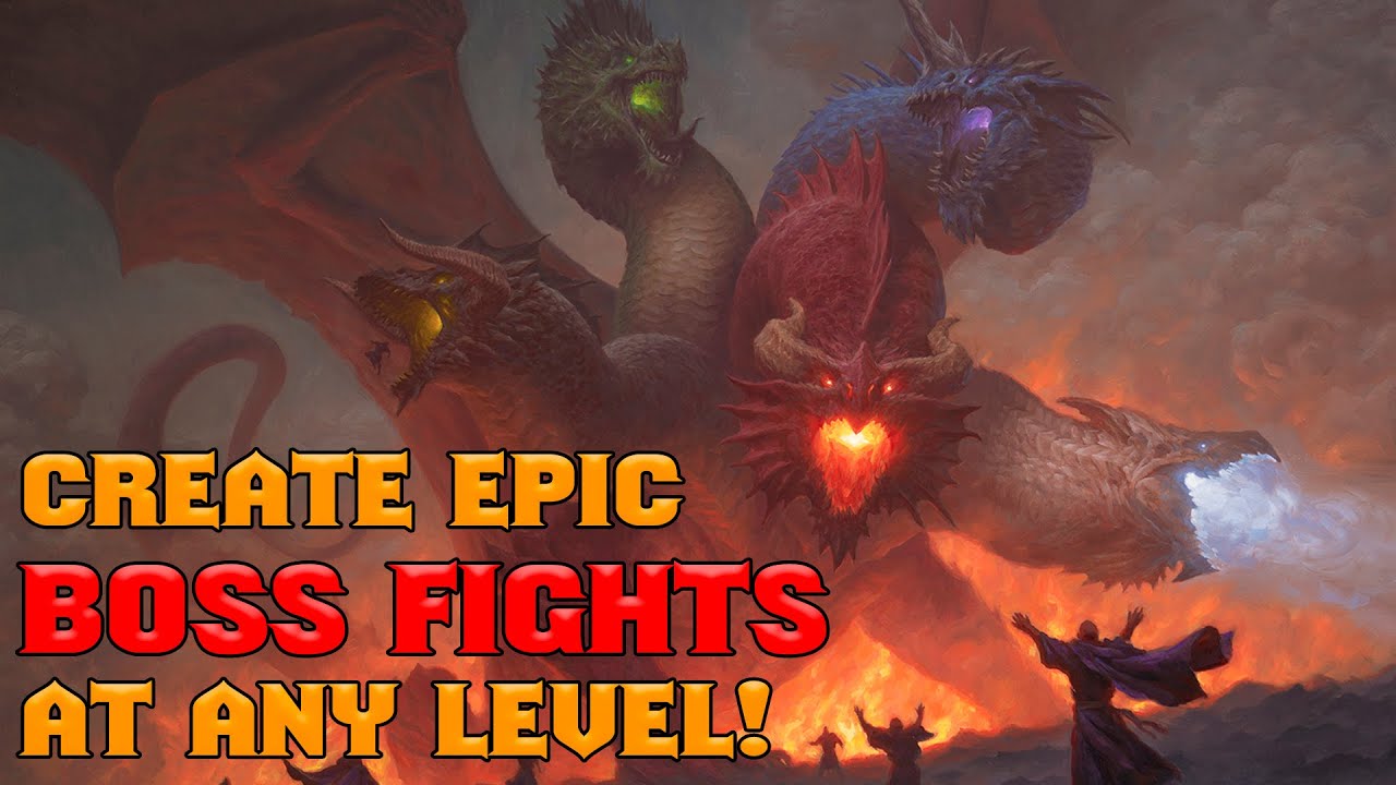 How To Create Epic Boss Fights For Any Level - D&D DM Tips - YouTube