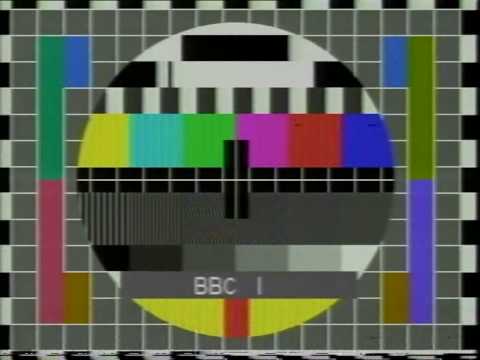 BBC 1 colour test image - YouTube