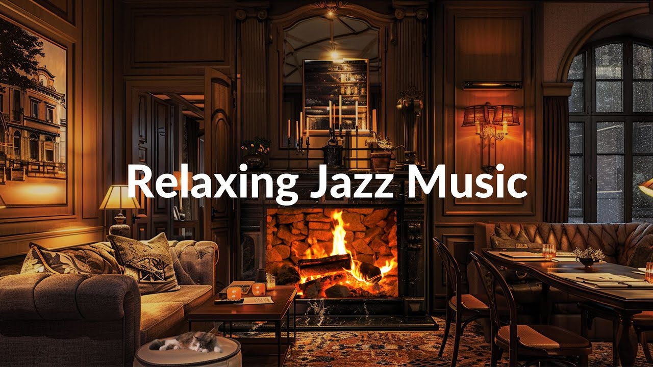 Cozy Space | Gentle, Soft Jazz Music Helps Relax and Rest After a ...