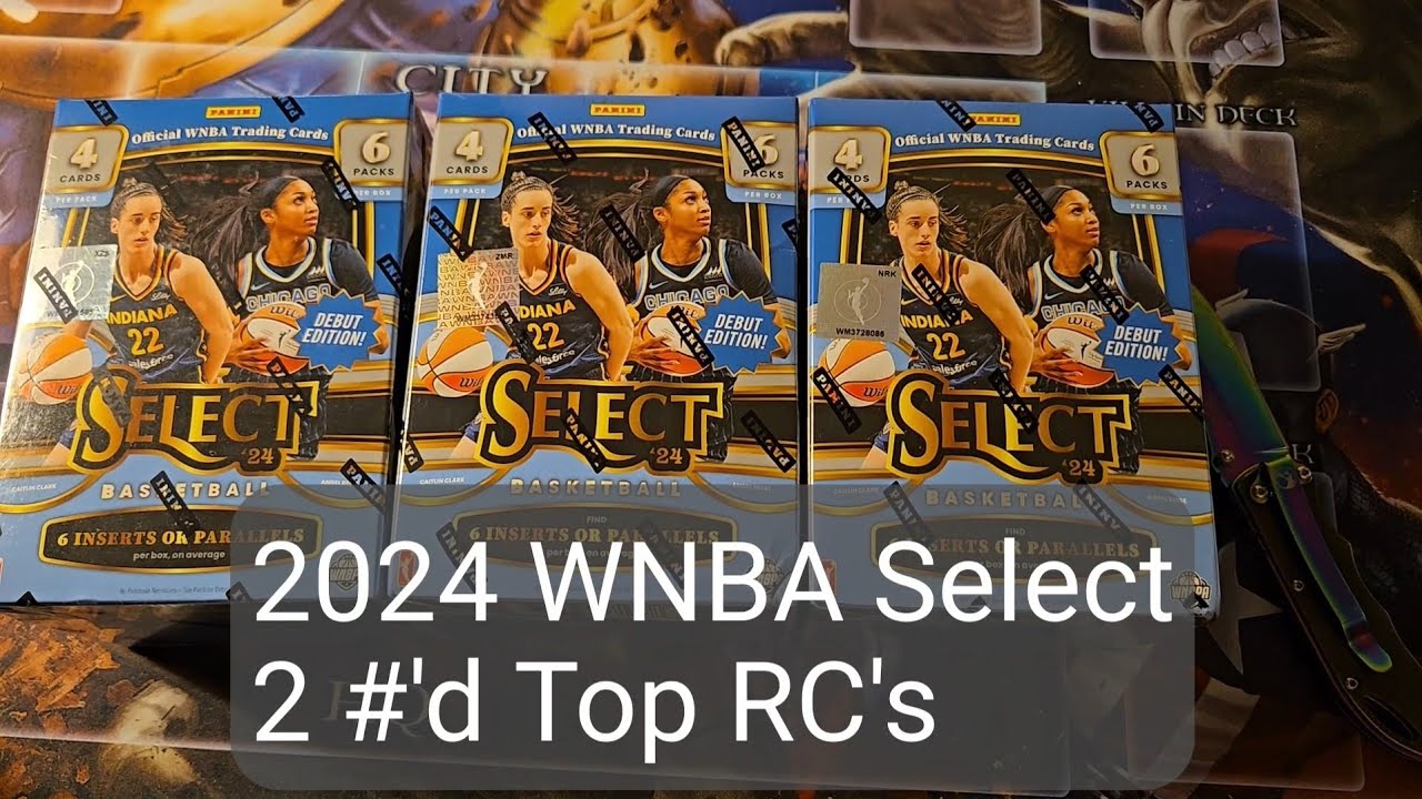 2023 WNBA Select Blaster Boxes - 2 #'d Top RC's. - YouTube