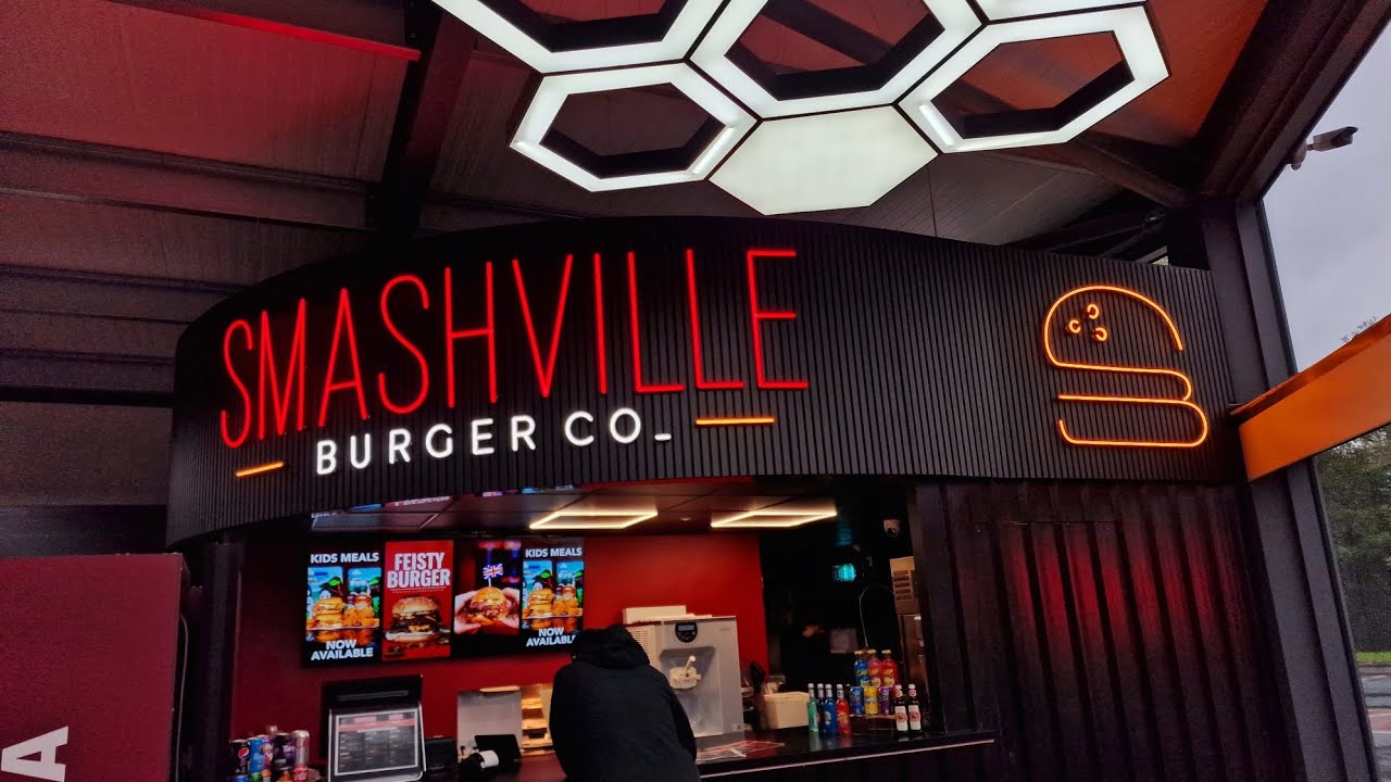 SMASHVILLE BURGER CO_ This in a patrol station in Oldham! Delicious ...
