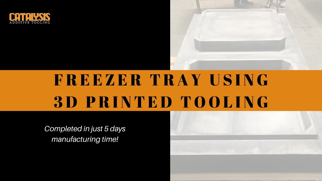 Freezer Tray Using 3D Printed Tooling - YouTube