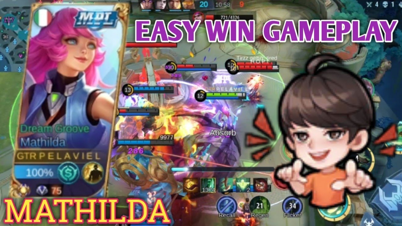 (EASY WIN GAMEPLAY) GAMEPLAY MATHILDA - BUILD TOP 1GLOBAL MATHILDA ...