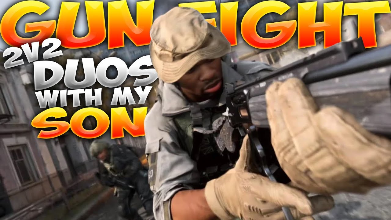 Dad And Son Team Up For Call Of Duty Modern Warfare Gunfight 2v2 Duos ...