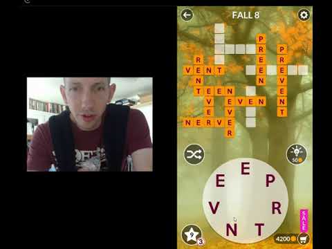 Wordscapes, Autumn Stage, Fall level 8 - YouTube