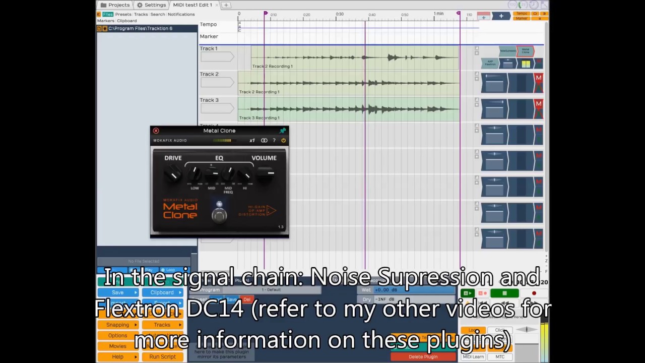 Free Mokafix Metal Clone VST plugin - inspired by Boss© Metal Zone ...