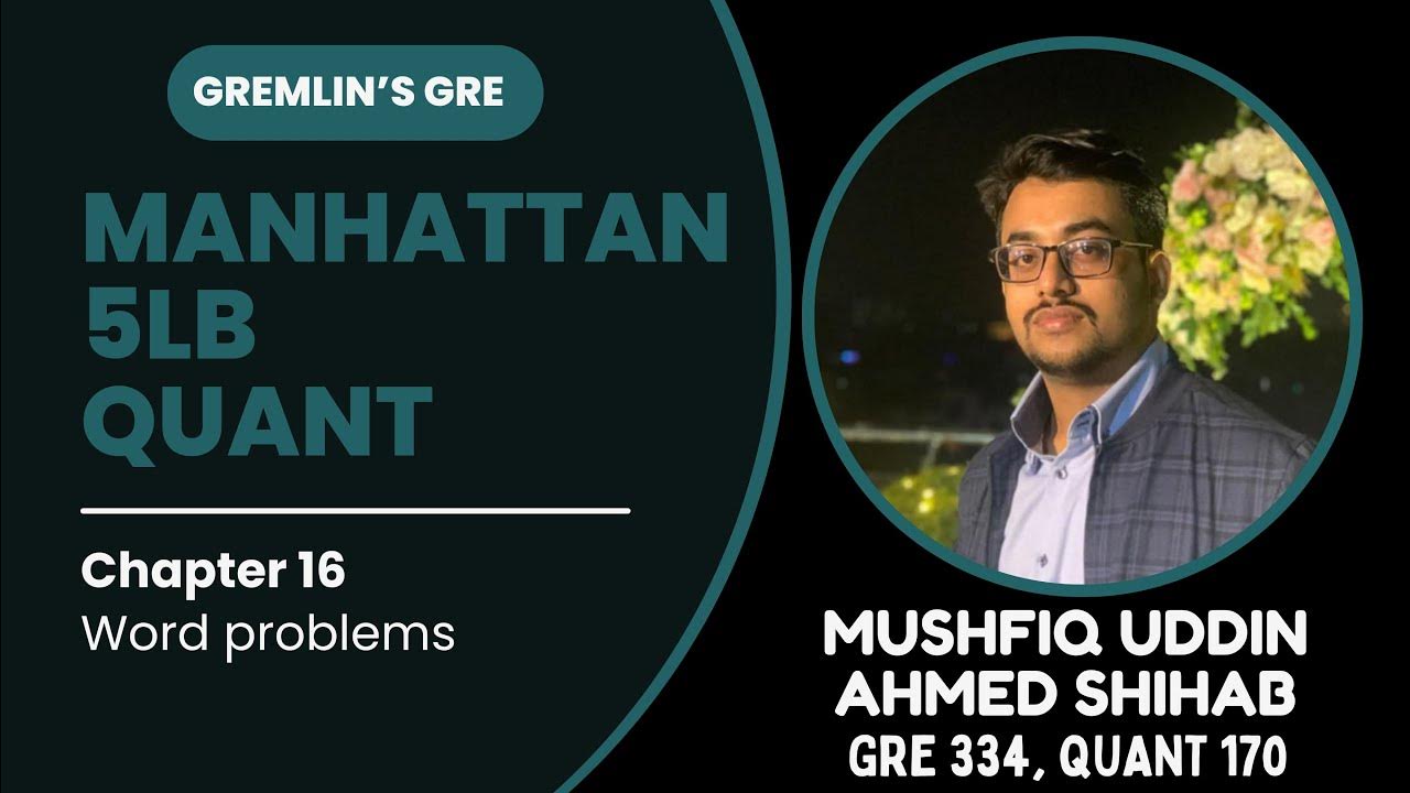 Chapter 16: Word problems - YouTube