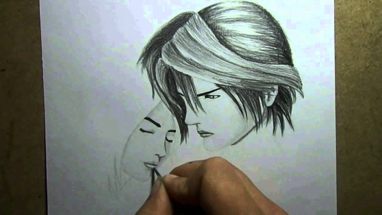 Pencil Drawing from Final Fantasy - YouTube
