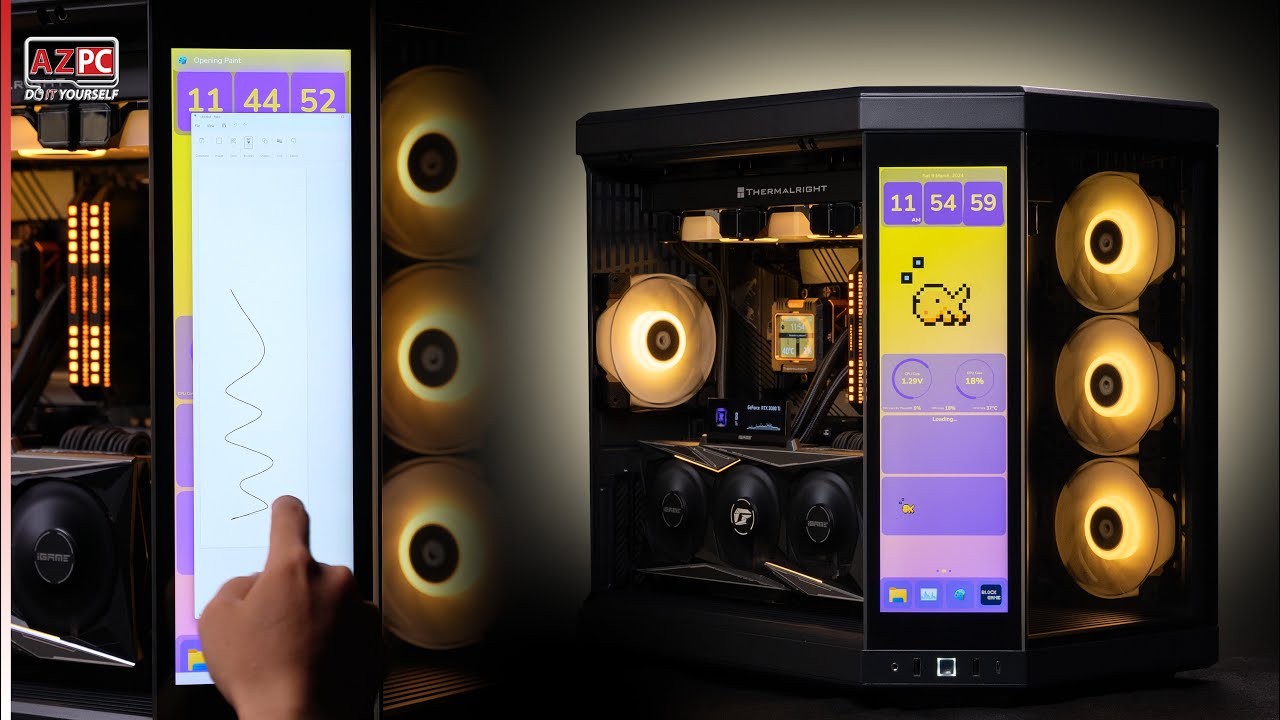 Hyte Y70 PC BUILD - YouTube