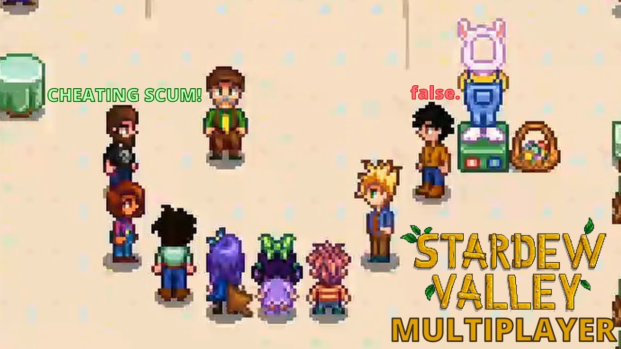 how to beat your friends in stardew valley {Stardew Valley Multiplayer ...