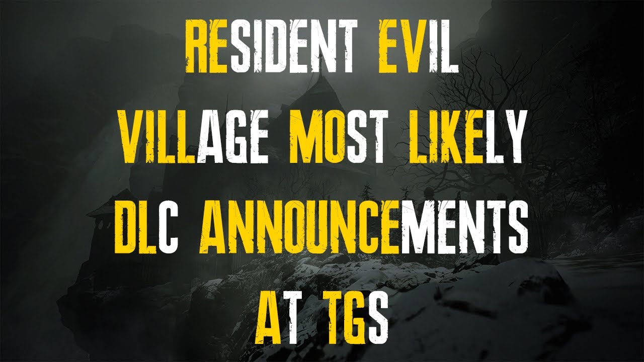 Resident Evil Village DLC Tokyo Games Show Announcement! RE8 DLC - YouTube