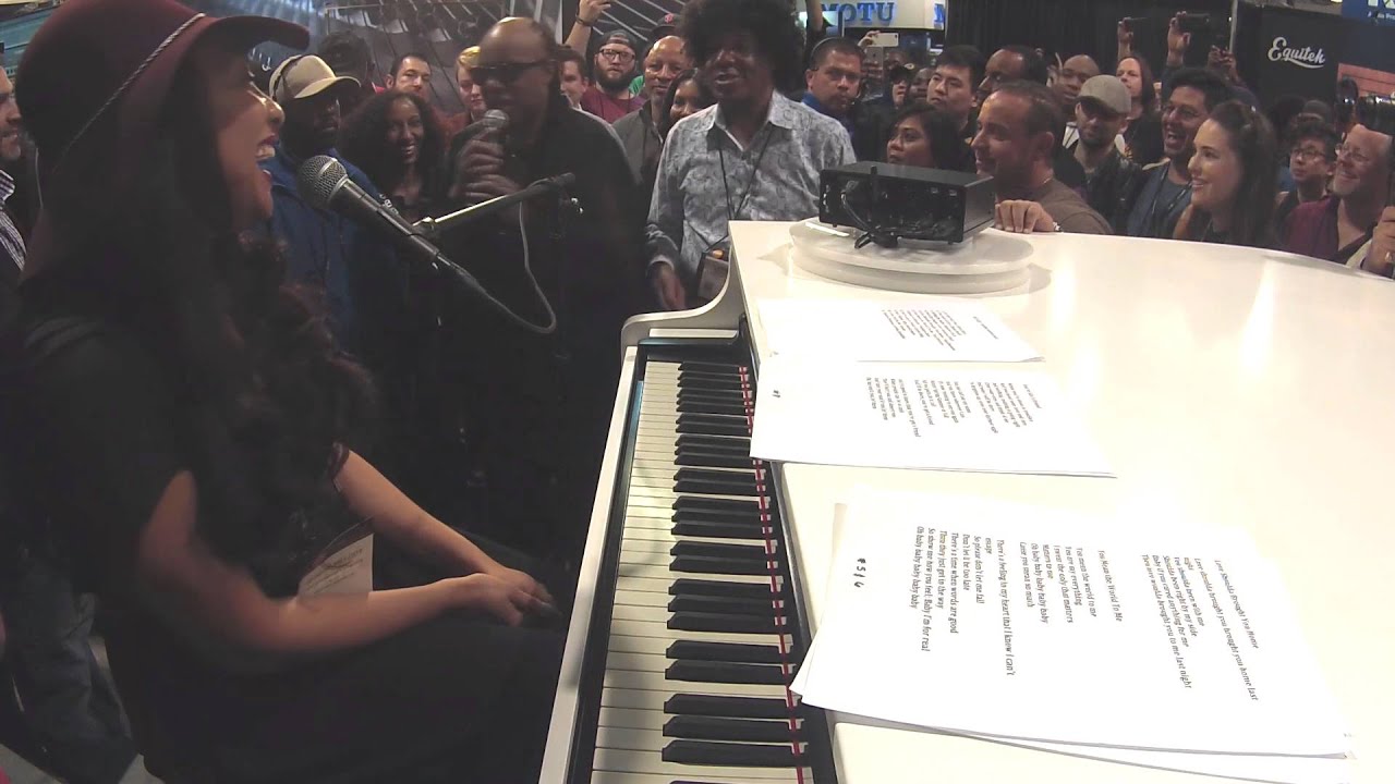 Sheléa Performance featuring Stevie Wonder - YouTube