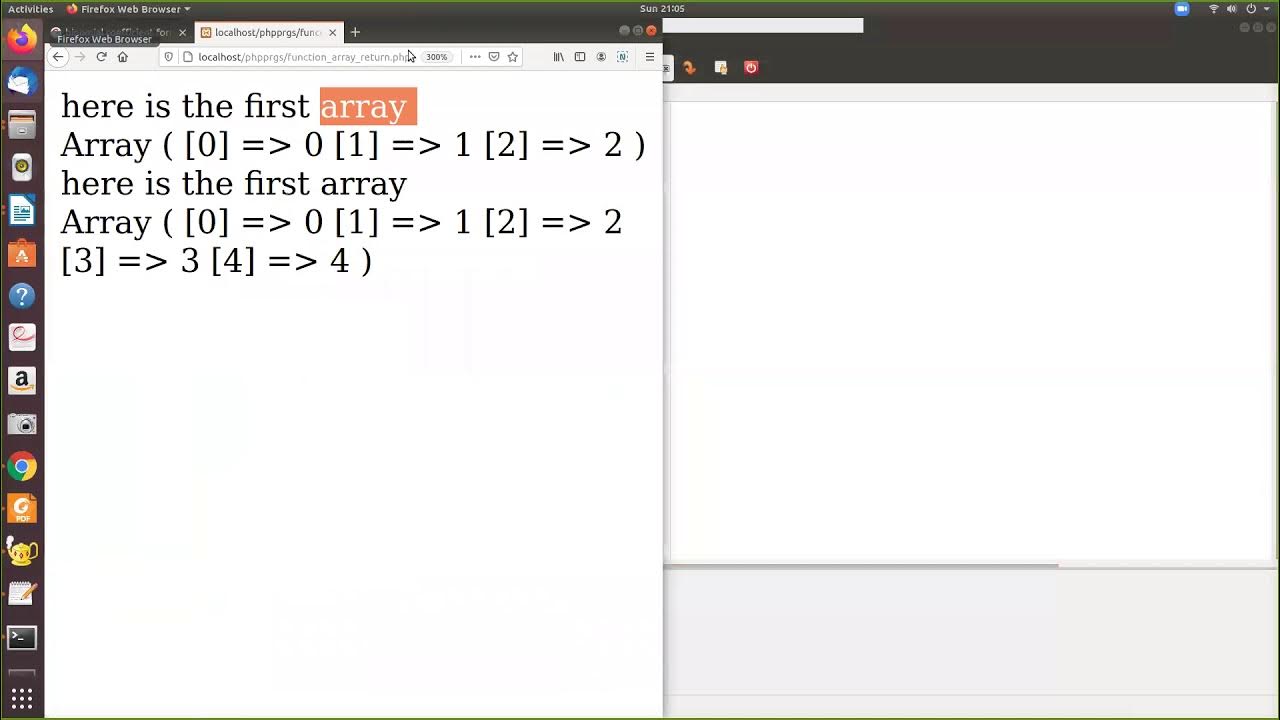 Passing Array Function Youtube