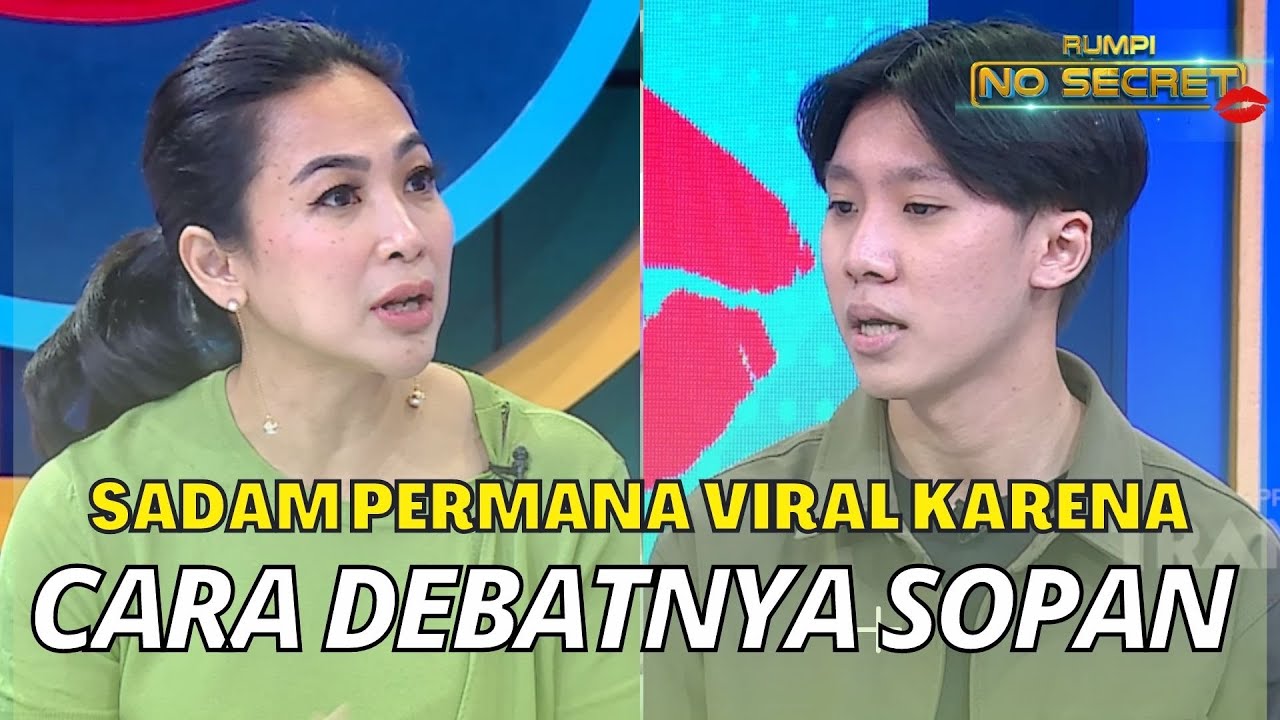 Sadam Permana Mahasiswa Viral Karena Gaya Debatnya Yang Sopan | RUMPI ...