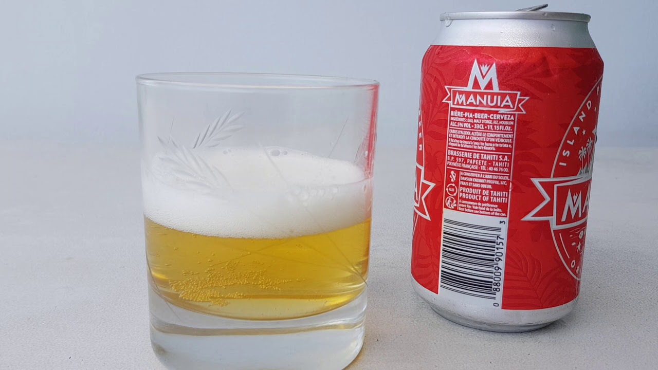 Présentation en Français Bière Blonde Manuia - YouTube