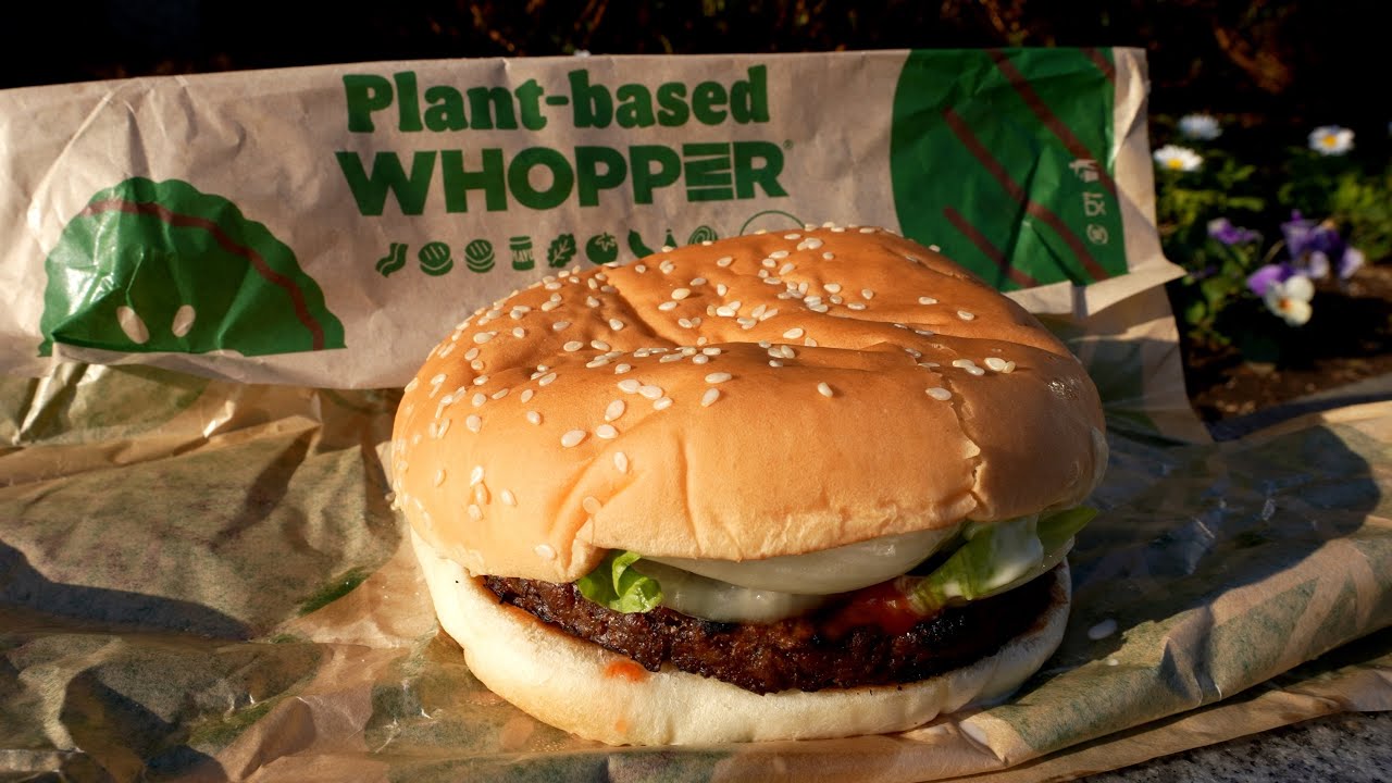 Burger King Japan's Plant-Based Whopper - YouTube
