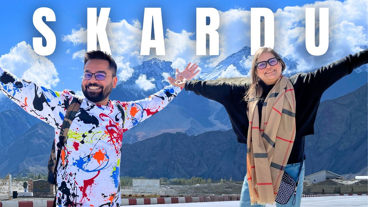 Skardu! Most Beautiful View From Plane 😍 Adventurous Trip Northern ...