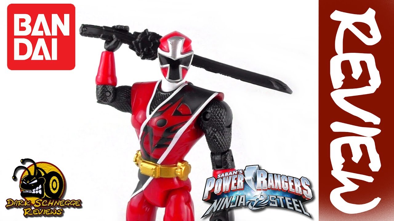 Bandai Power Rangers: Ninja Steel│RED RANGER Review [German/Deutsch ...