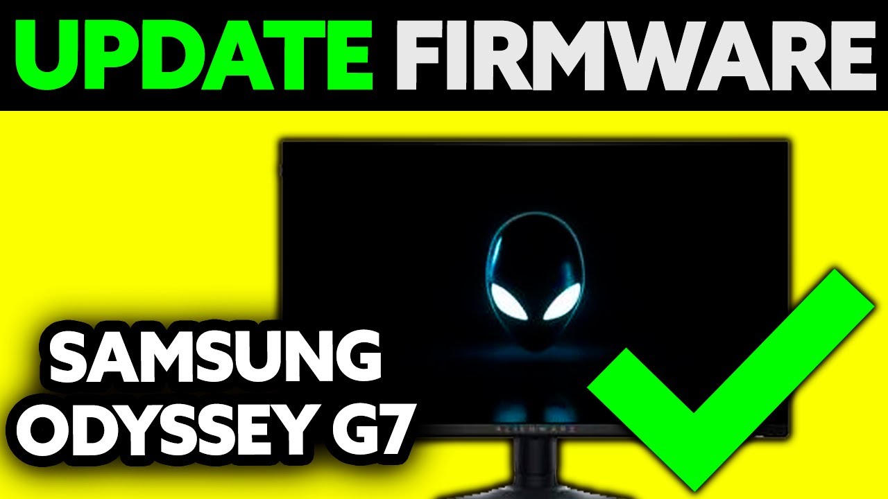 How To Update Samsung Odyssey G7 Firmware (2025) - Step by Step - YouTube