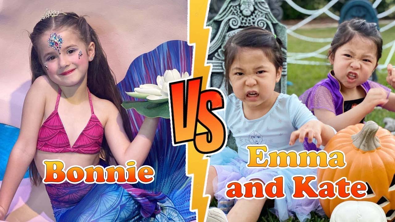 Emma and Kate (Kaji Family) VS Bonnie (RubyandBonnie) Stunning ...